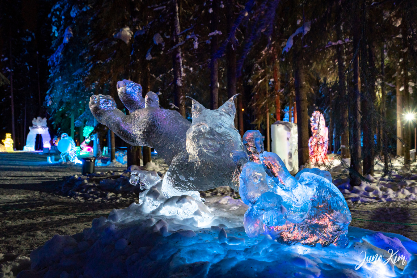 Fairbanks: Ice Carvers make their mark at Ice Alaska - Alaska Travelgram