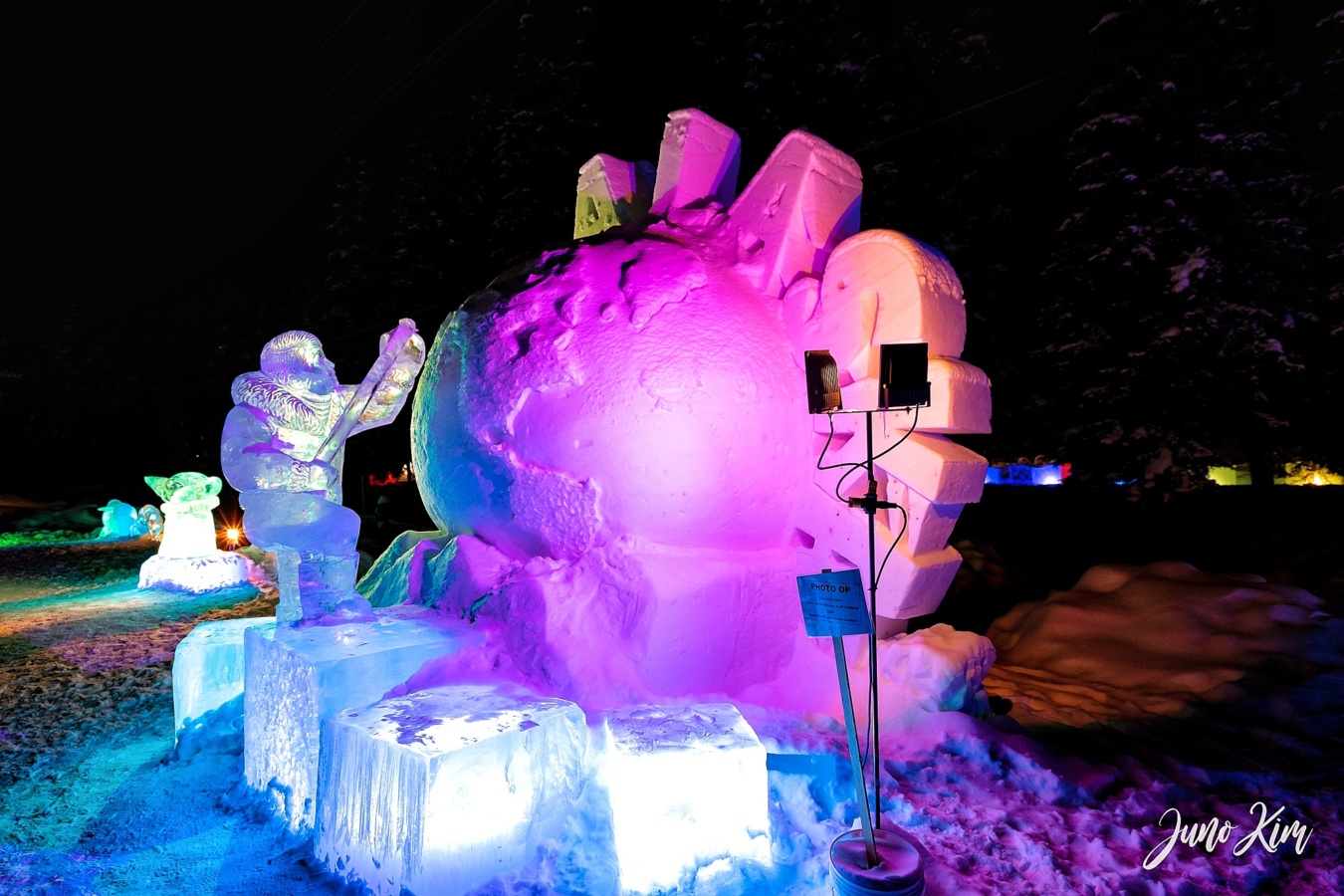 Fairbanks: Ice Carvers make their mark at Ice Alaska - Alaska Travelgram